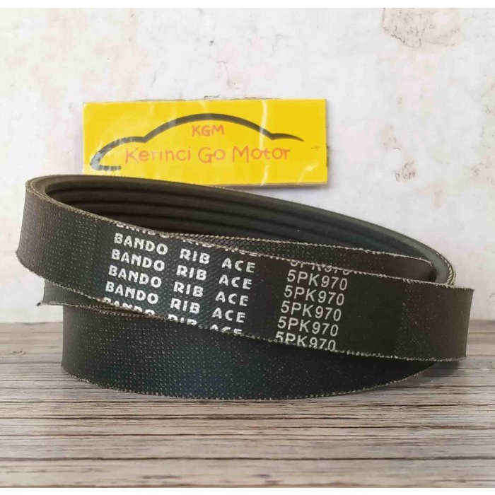 Jual Bando Van Belt 5PK 970 V Belt Fan Belt Alur 5PK-970 Tali Kipas Corolla Gl Twincam Corona ...