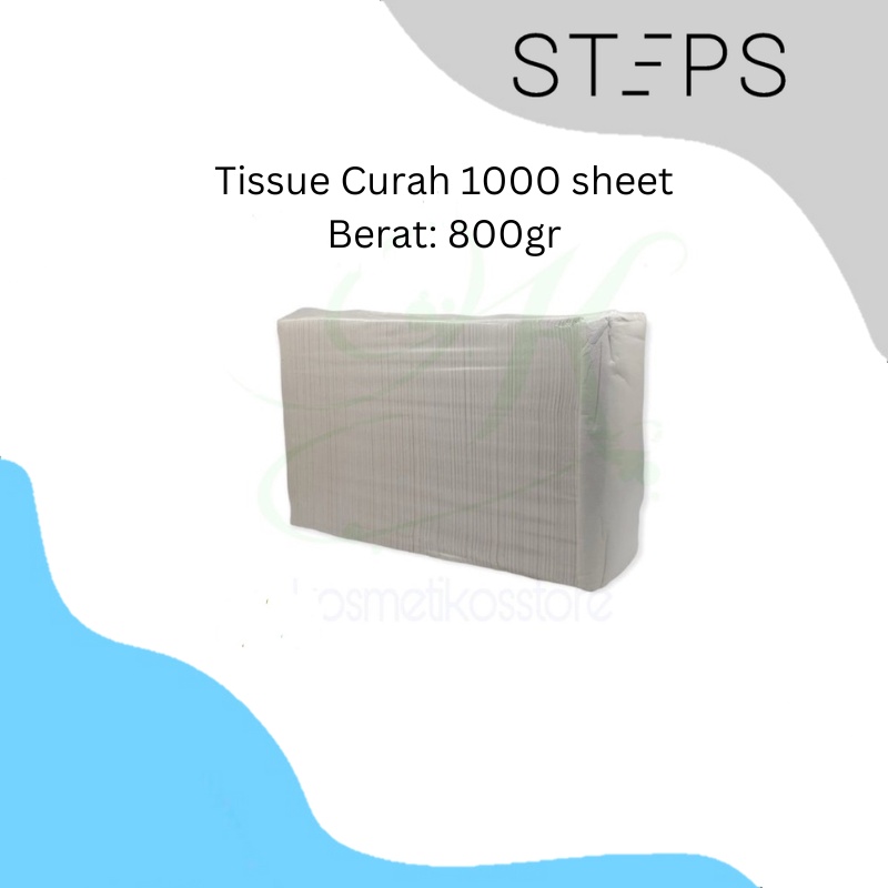 Jual Tissue curah UTUH Tisu hajatan tisu prasmanan 1000's / tisu wajah ...
