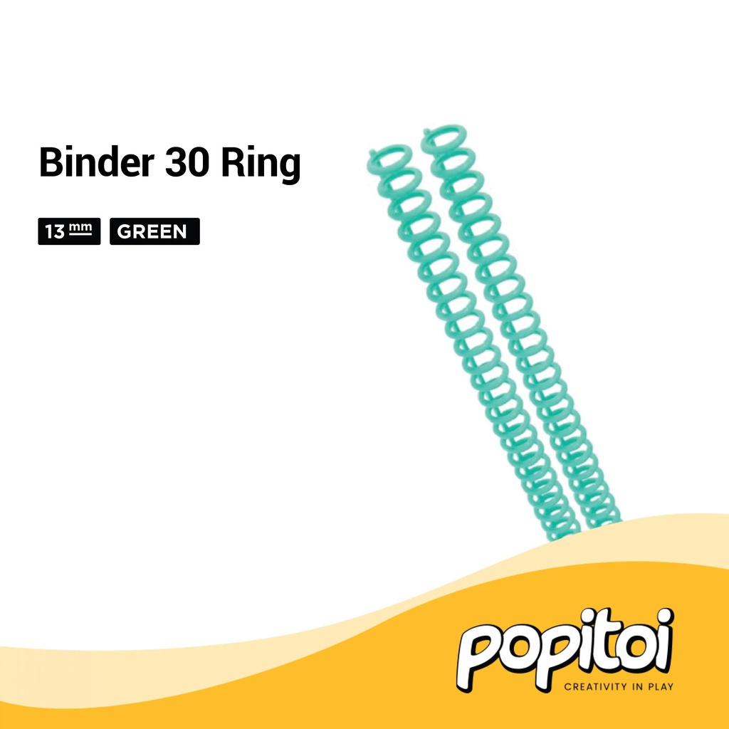 Jual DIY 30 Holes Ring Binder Notebook A5 B5 A4 Warna Warni Lipat 360 ...