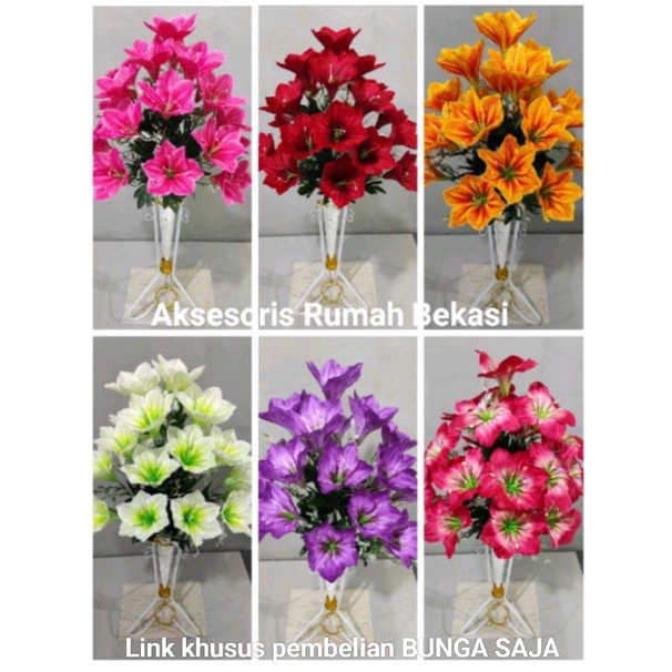 Jual Bunga amarilis / bunga Anthurium / Calla lilly artificial 20 ...