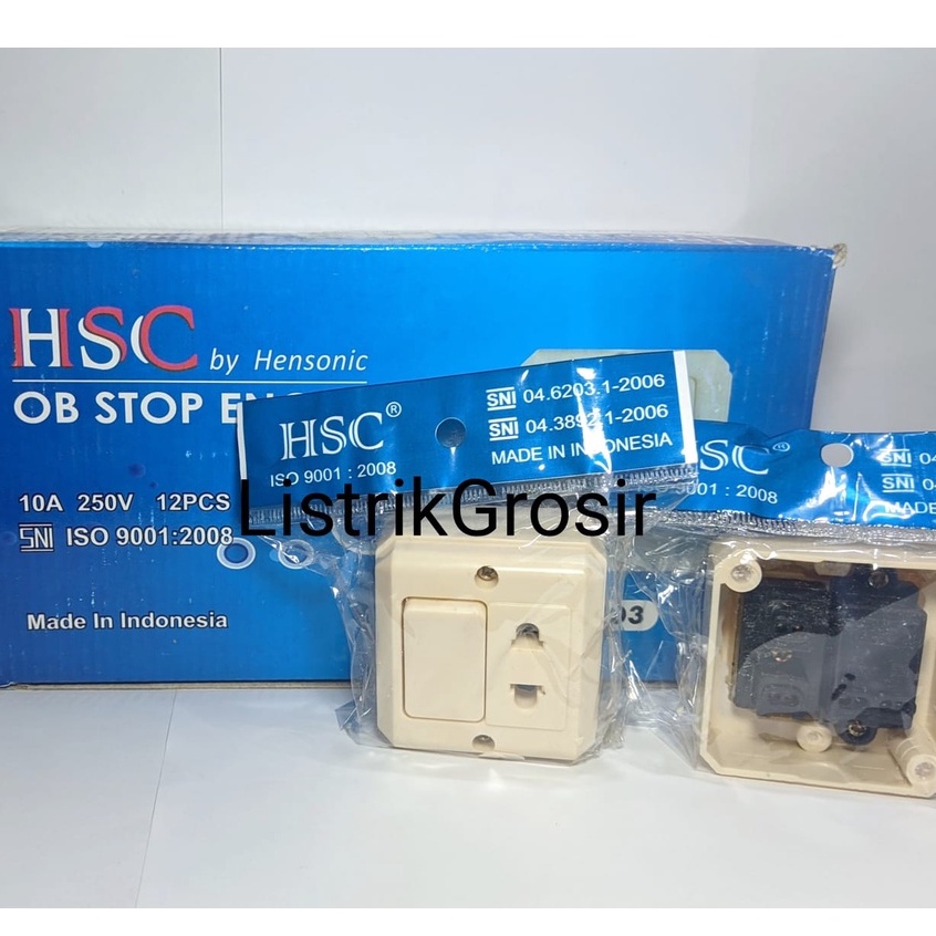 Jual HSC OB Saklar Engkel + Stop Datar Outbow Tempel by Hensonic Cream ...