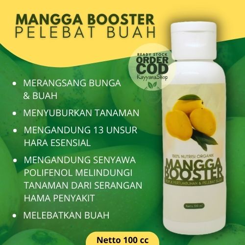 Jual Mangga Booster 100 cc / Pupuk Booster Mangga / Pupuk Organik Booster Mangga Pelebat Buah ...