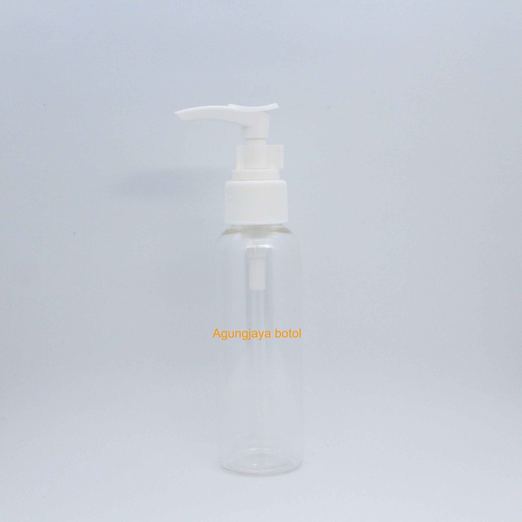 Jual Botol Pet 100 Ml BR Natural Tutup Pump Lotion / Botol Plastik ...