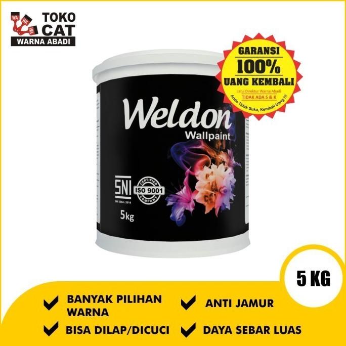 Jual Cat Tembok Weldon 5 Kg | Shopee Indonesia