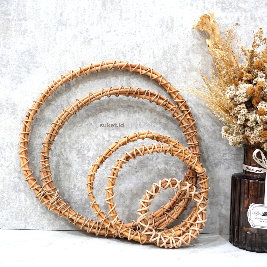 Jual Ring Rotan Serbaguna Dekorasi Hiasan | Shopee Indonesia