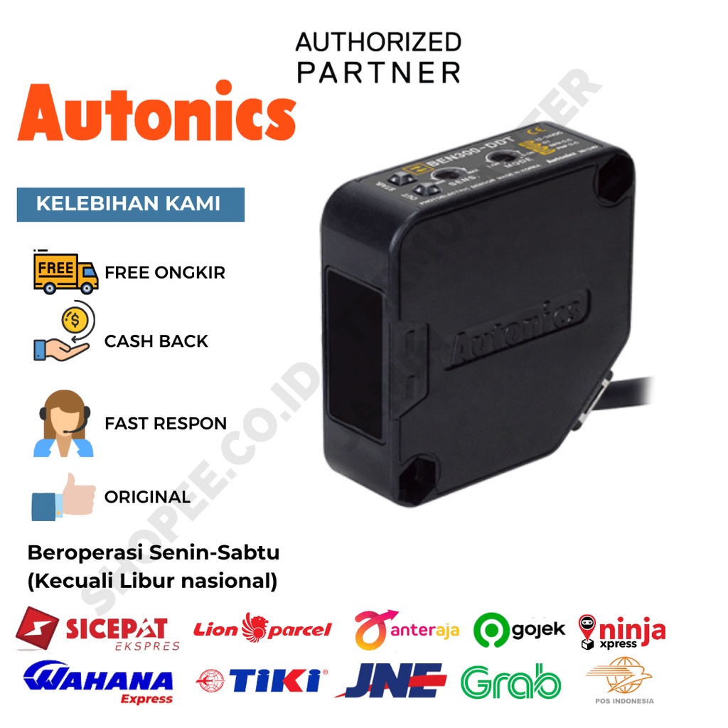 Jual Autonics Photo Sensor BEN300-DDT - DC12-24V | Shopee Indonesia