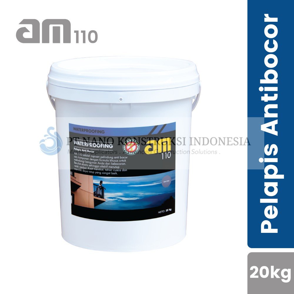 Jual AM Mortar AM 110 - Pelapis Anti Bocor Pengganti Cat Exterior ...