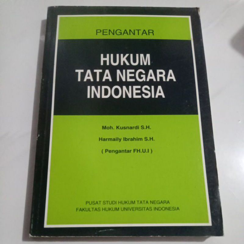 Jual BUKU HUKUM TATA NEGARA INDONESIA | Shopee Indonesia
