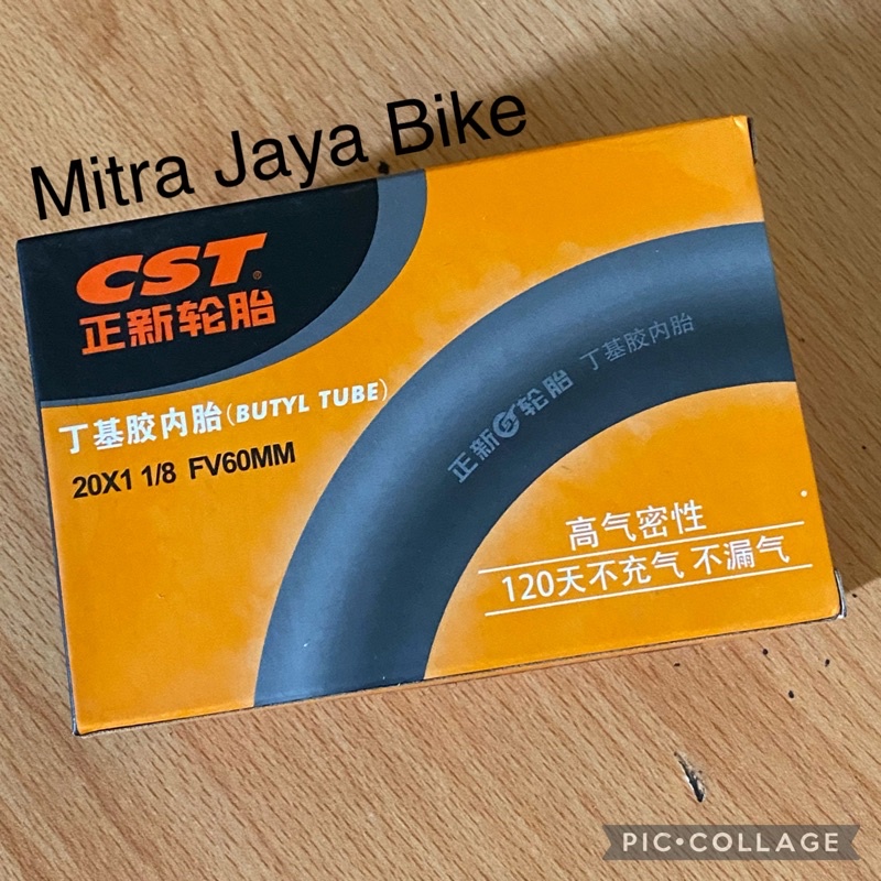 Jual Ban Dalam CST 20 x 1 1/8 Pentil Presta 60MM | Shopee Indonesia