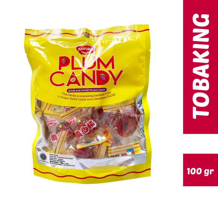 Jual Permen Naraya Plum Candy 100gr Kiamboy | Shopee Indonesia
