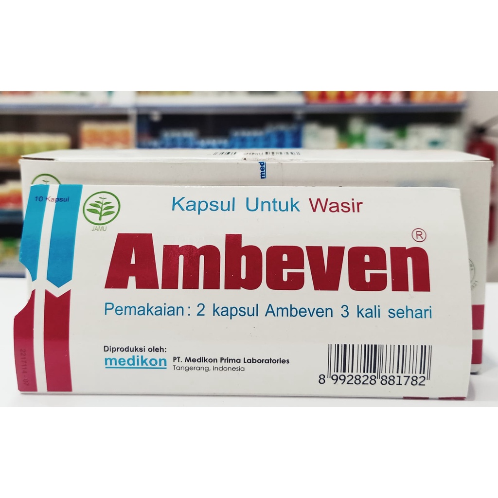 Jual Ambeven 𝟏 𝐒𝐓𝐑𝐈𝐏 𝐈𝐒𝐈 𝟏𝟎 𝐊𝐀𝐏𝐒𝐔𝐋 - Mengatasi Wasir/Ambeien | Shopee Indonesia