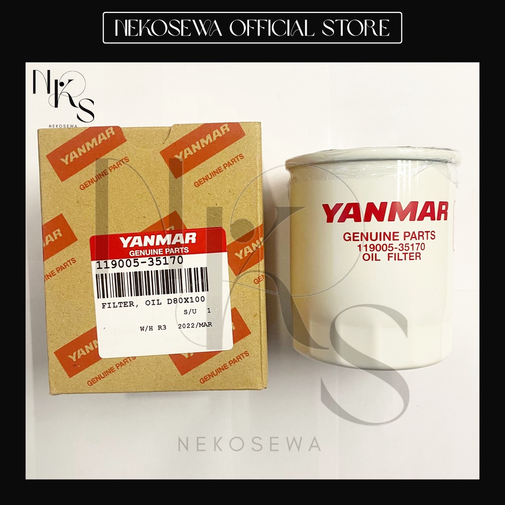 Jual YANMAR FILTER OIL 119005-35170 TF 300/ TN 100/ 106 | Shopee Indonesia