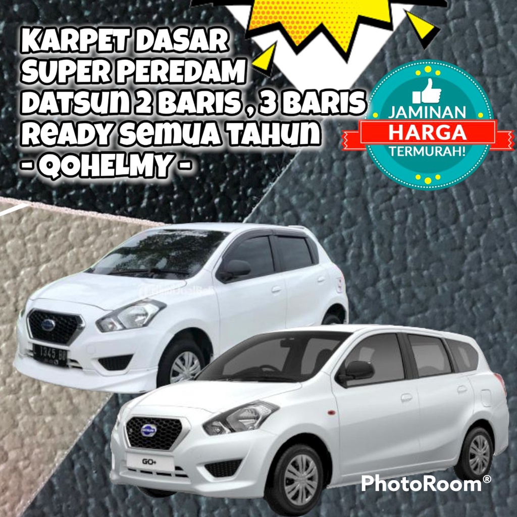 Jual KARPET DASAR MOBIL DATSUN 3 BARIS - PEREDAM | Shopee Indonesia