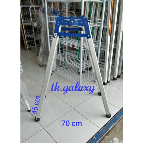 Jual Tangga Lipat aluminium Hercules standard, ukr.T.100cm | Shopee ...