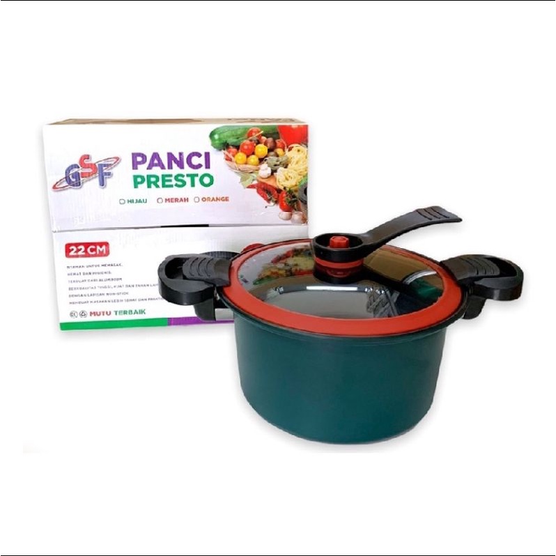 Jual Panci Presto GSF G 5122 22cm | Shopee Indonesia