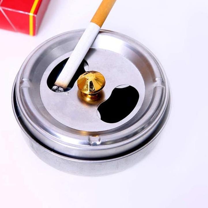 Jual Harga Max--murah!!asbak rokok bisa putar dan tutup stainless ...