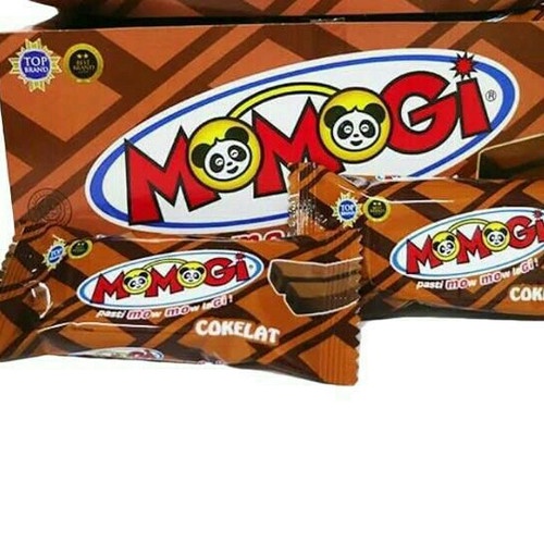 Jual MOMOGI COKLAT 1 BOX isi 20bks x 5g | Shopee Indonesia