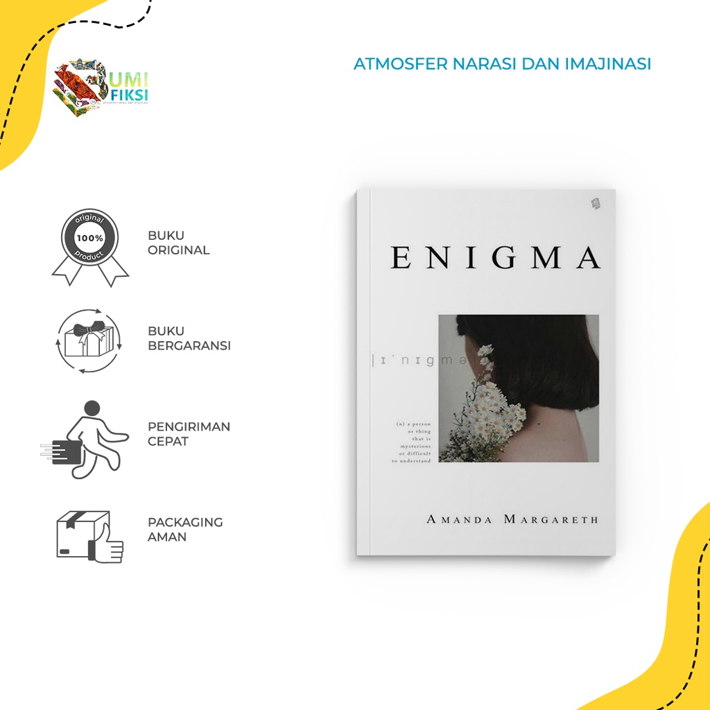 Jual Buku Novel - Enigma - Amanda Margareth - Penerbit Bukune | Shopee ...