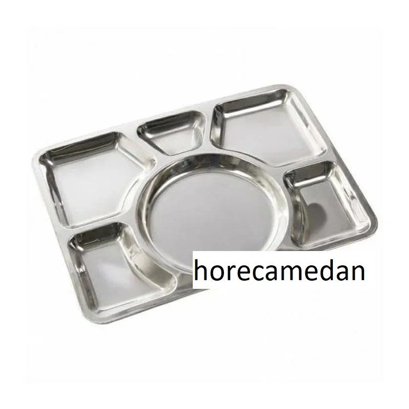 Jual Plato Stainless Tebal 2mm / Food Tray / Piring Nampan Stainless ...