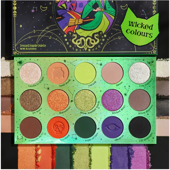 Jual Colourpop Hocus Pocus All Hallows Eve Shadow Palette | Shopee ...