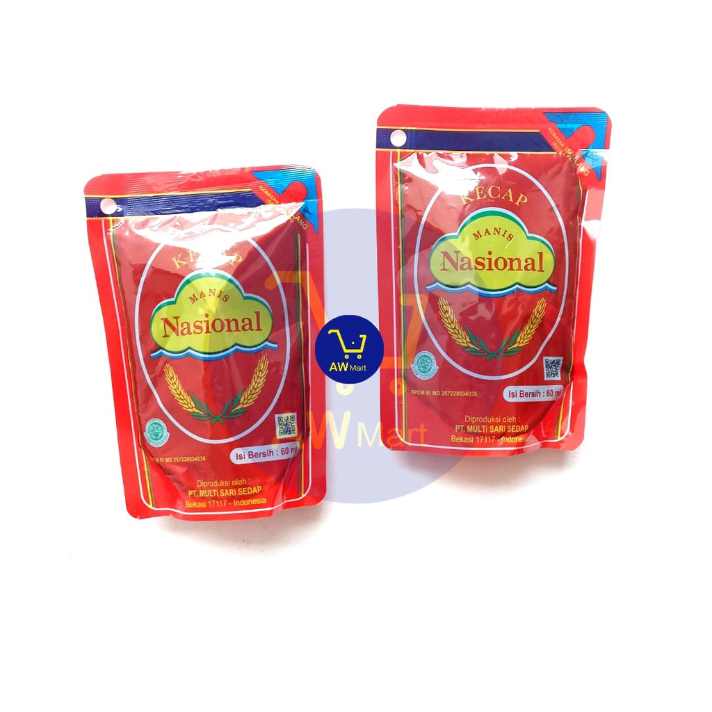 Jual KECAP MANIS NASIONAL 60ML | Shopee Indonesia