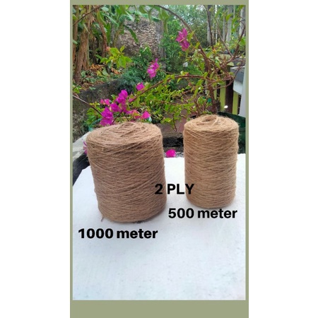 Jual tali goni 2 PLY dengan panjang 500 meter berbentuk tabung untuk ...