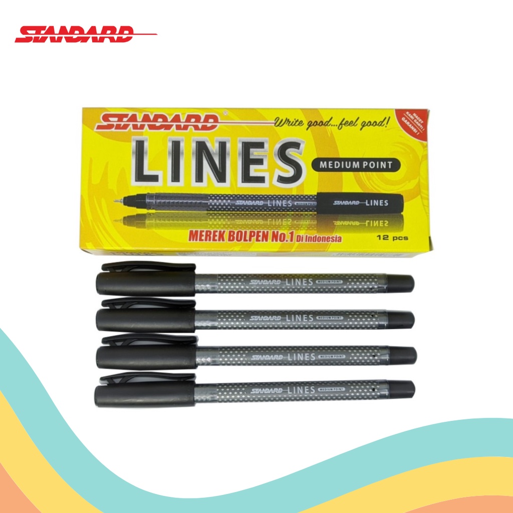 Jual BALLPOINT STANDARD LINES (1 PCS) | Shopee Indonesia