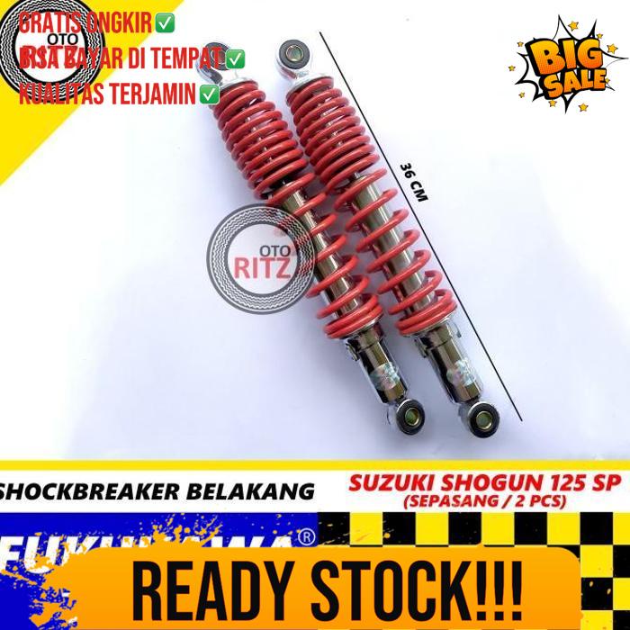 Jual Shockbreaker Suzuki Shogun 125 Sp Fukukawa Red Shock Belakang ...