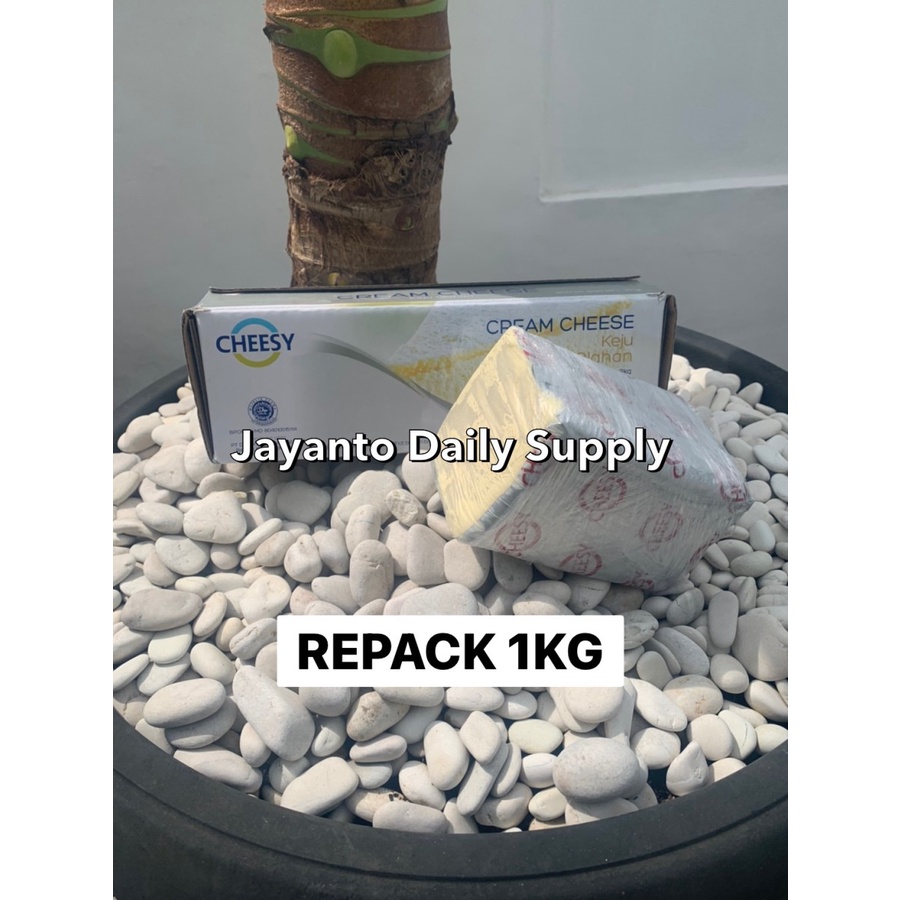 Jual CHEESY CREAM CHEESE 1KG REPACK / KRIM KEJU ENAK, HARGA TERJANGKAU ...