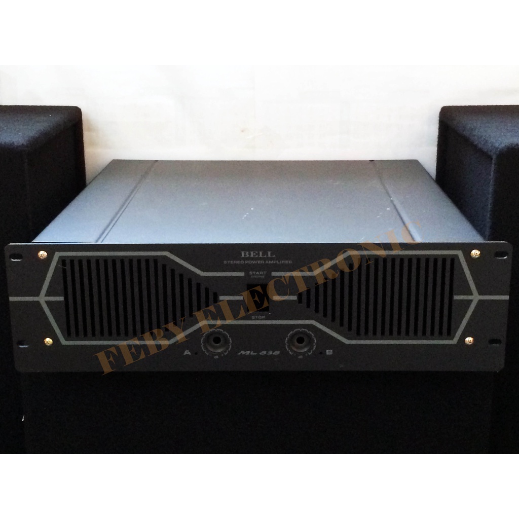 Jual BOX BELL ML 838 STEREO POWER AMPLIFIER box power | Shopee Indonesia