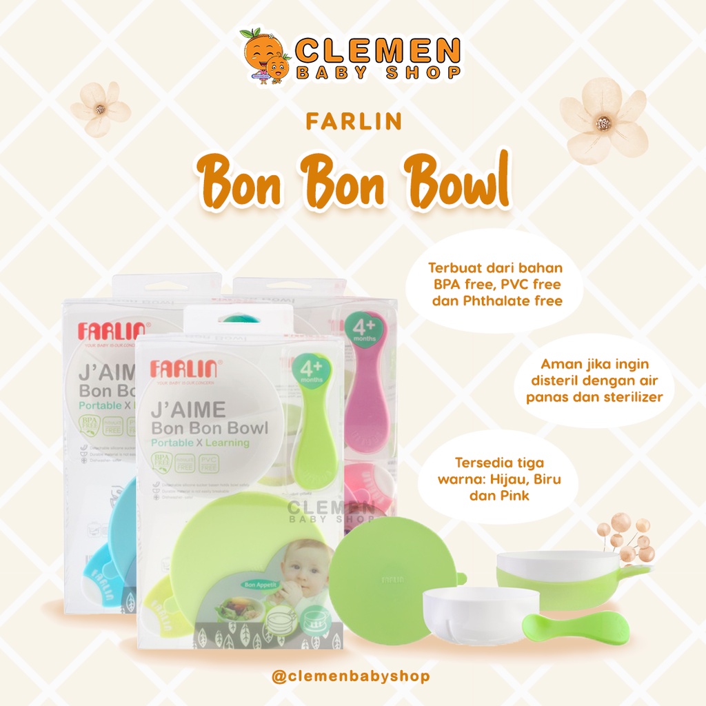 Jual Farlin Bon Bon Bowl | Shopee Indonesia