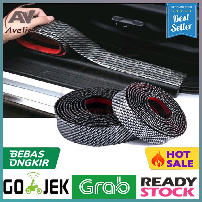 Jual sticker carbon /carbon glossy /karbon kevlar Lebar 50cm x panjang ...