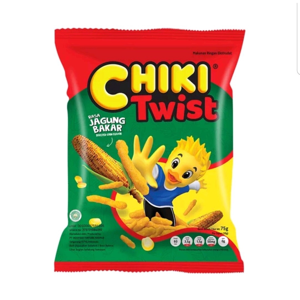 Jual Chiki Twist Snack Jagung Bakar 22.5G | Shopee Indonesia