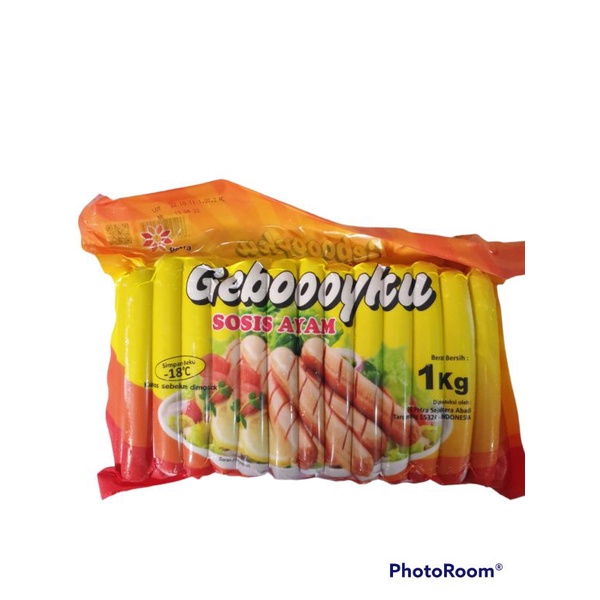 Jual Sosis geboy ayam 1kg | Shopee Indonesia