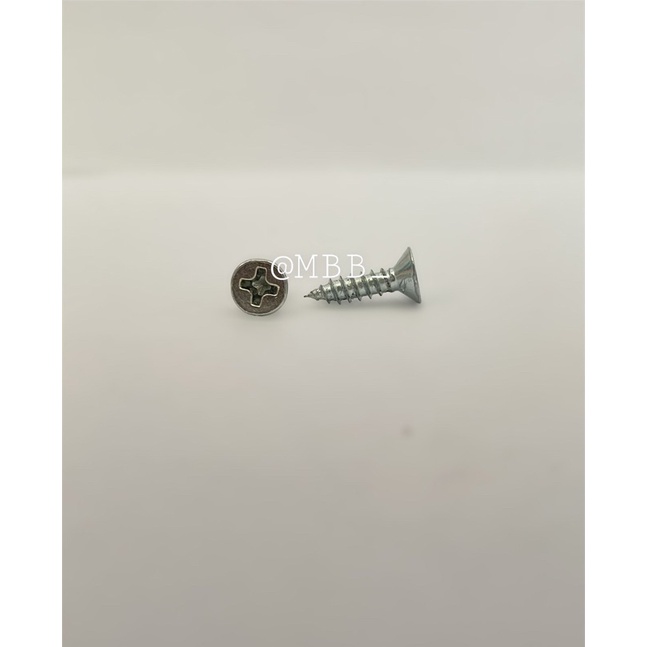 Jual Sekrup JF / Skrup Tapping JF / Skrup Kepala Rata (+) 6 x 1/2 Per ...