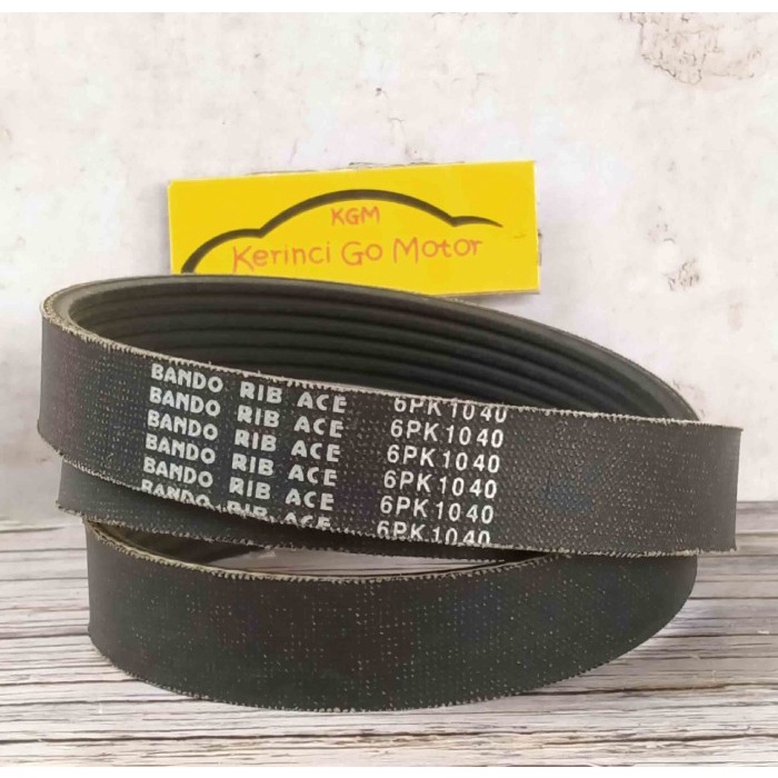 Jual Bando Van Belt 6PK 1040 V Belt Fan Belt Alur 6PK-1040 Tali Kipas ...