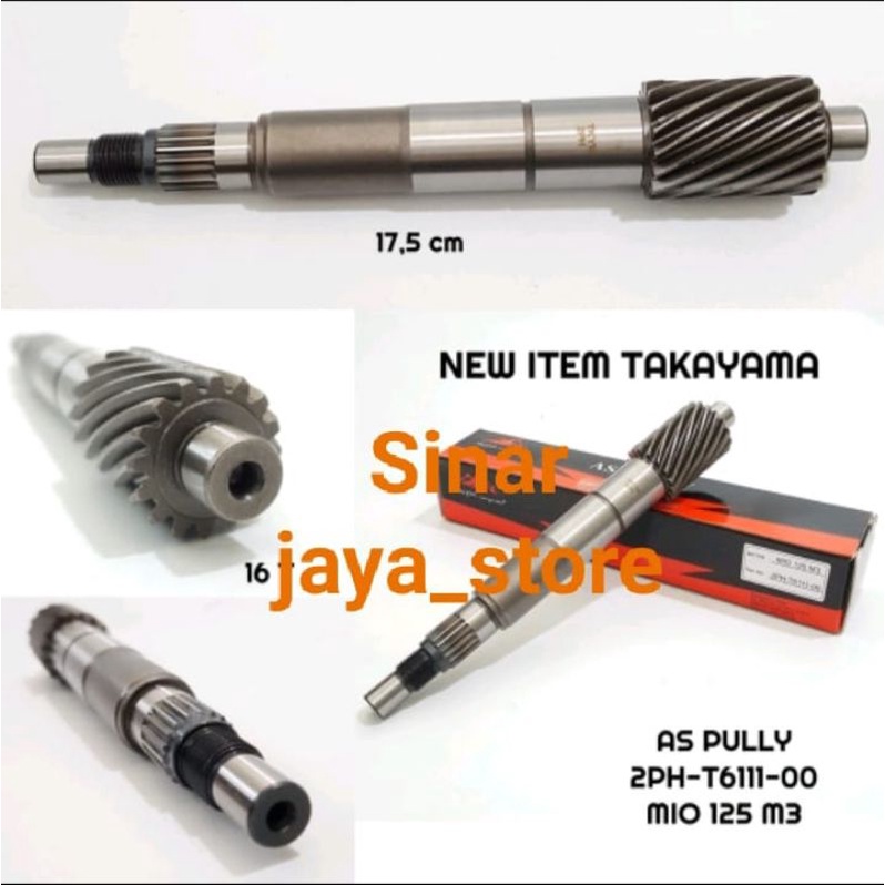Jual As Pully Gerdang Mio M3 125 Takayama | Shopee Indonesia