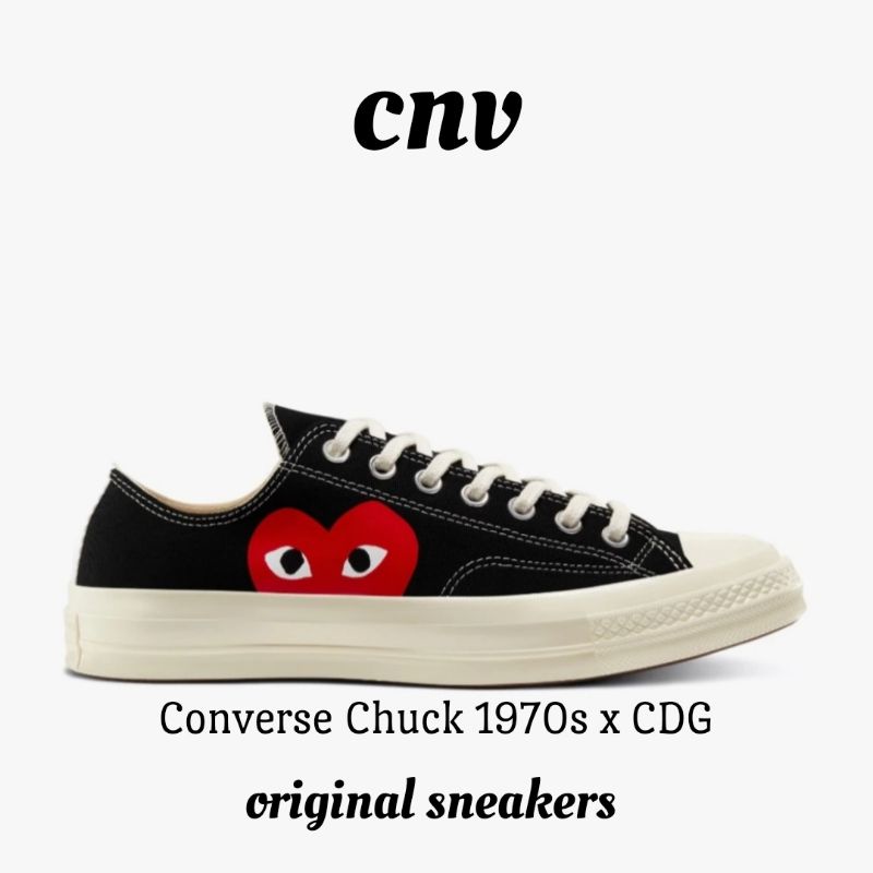 Jual CONVERSE CHUCK 1970S X CDG 100% ORIGINAL RESMI | Shopee Indonesia