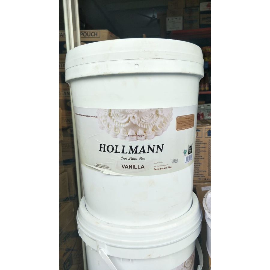 Jual Butter Cream Hollman Vanilla 8kg (PAIL) | Shopee Indonesia