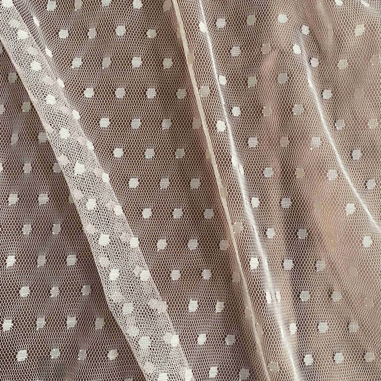 Jual KAIN TILE HALUS DOT / BINTIK / SOFT TULLE POLKADOT HARGA PER 0,5 ...