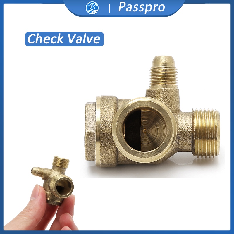 Jual Check Valve Konektor Pengganti Kompresor Udara Bahan Zinc Alloy ...