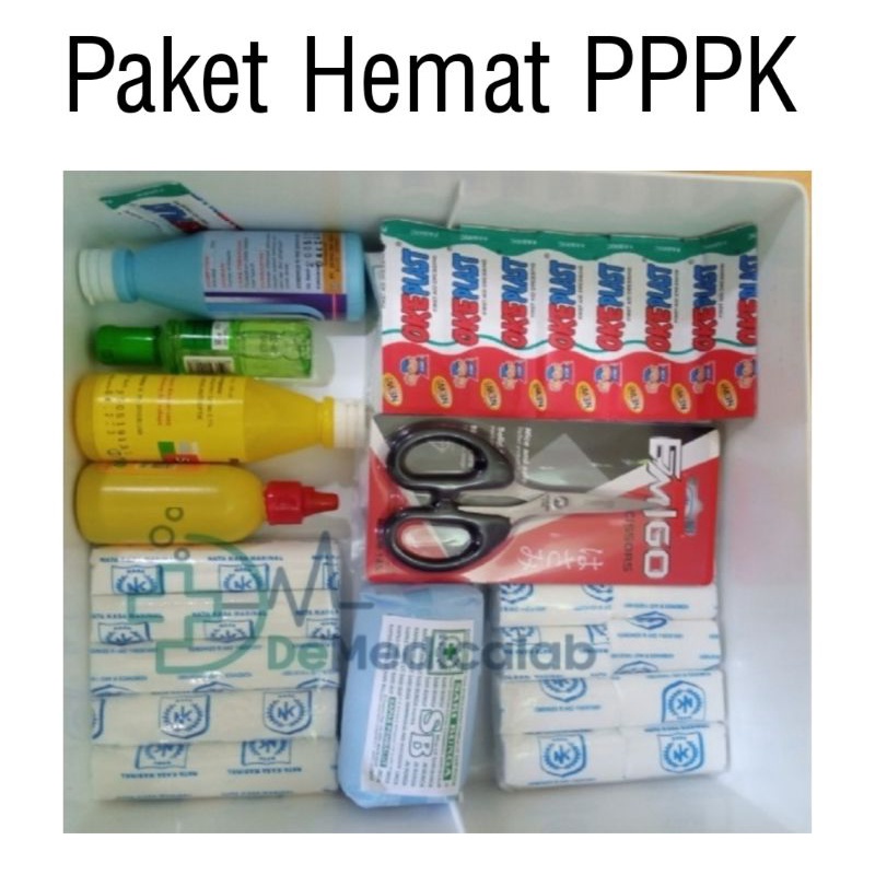 Jual Kotak PPPK Dinding Plus Isi / Kotak P3K Rumah Kantor Sekolah ...