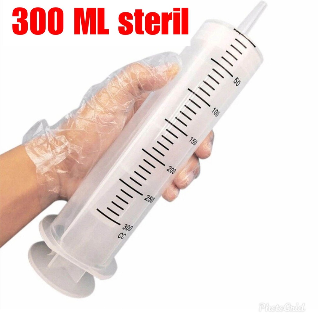 Jual suntikan BESAR 300 ml bukan 150 CC 200 CC 500 CC - syringe spoit ...