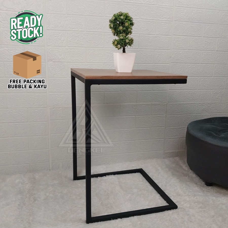 Jual Meja Kerja Minimalis C Shaped End Table Meja Belajar Meja Sudut ...