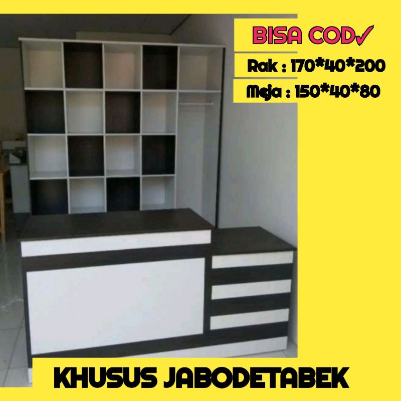 Jual RAK LAUNDRY + MEJA LAUNDRY PAKET USAHA LAUNDRY / SATU SET RAK ...