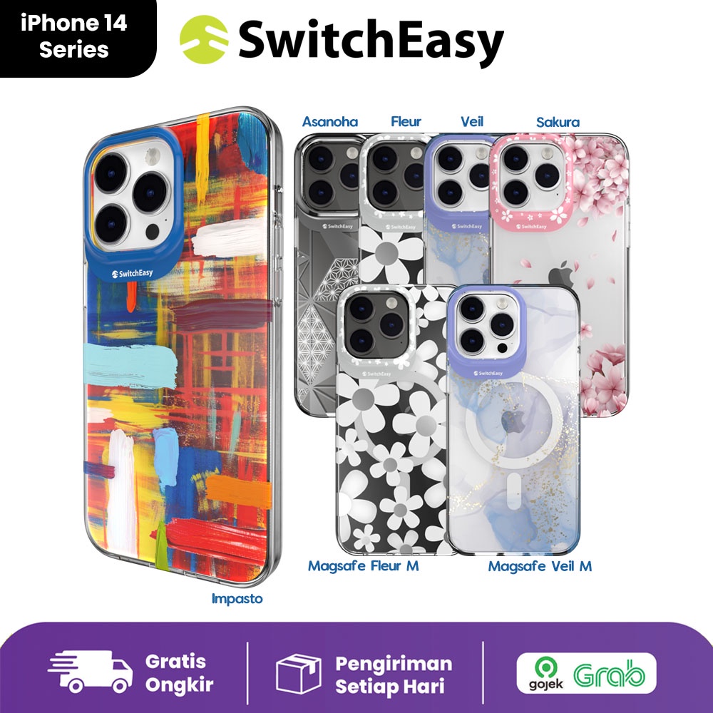 Jual Case iPhone 14 Pro Max 14 Plus 14 Pro 14 SwitchEasy Artist Casing ...