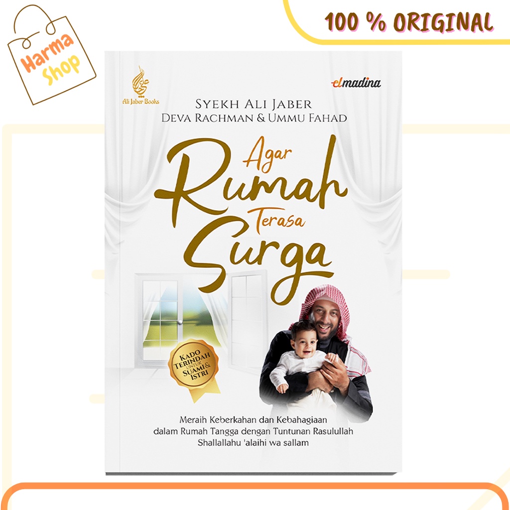 Jual Buku Syekh Ali Jaber Agar Rumah Terasa Surga | Shopee Indonesia