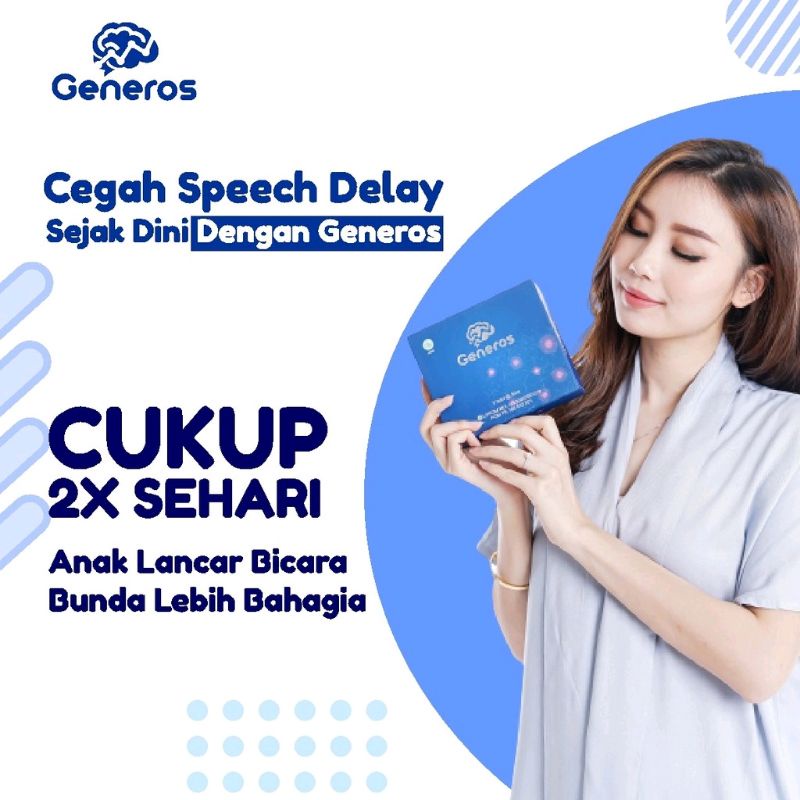 Jual Generos-solusi untuk anak speech delay atau telat bicara (1 box ...