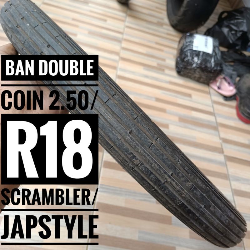 Jual BAN DOUBLE COIN 2.75/R18 Scrambler | Shopee Indonesia
