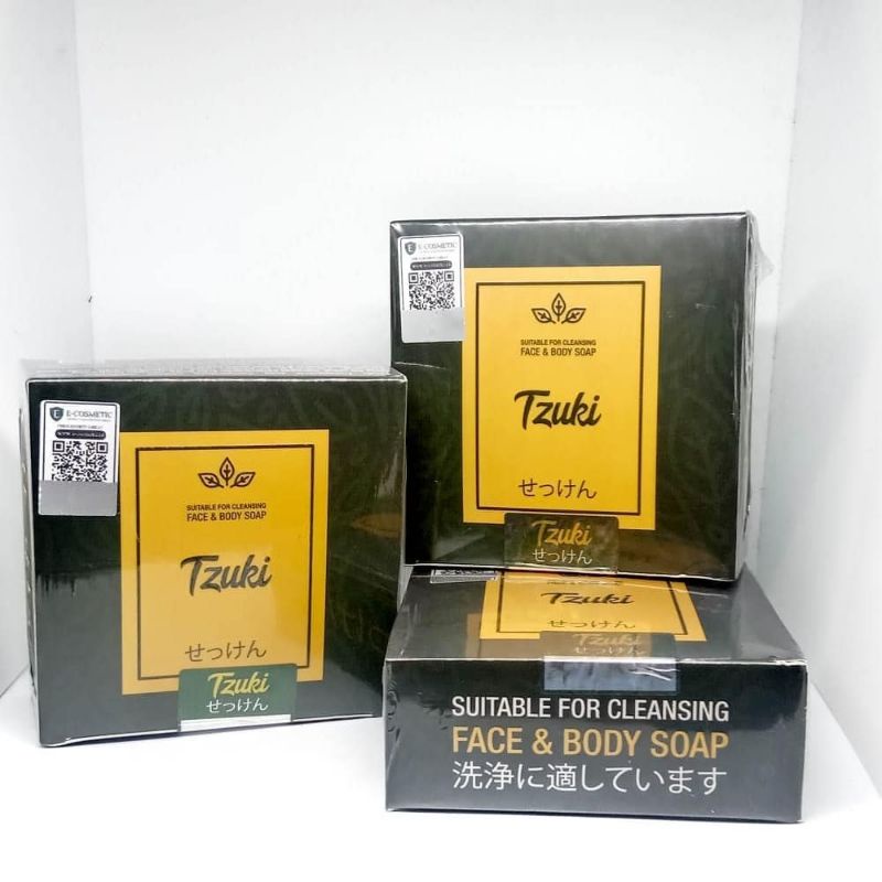 Jual Tzuki Soap Whitening Sabun Pemutih Badan Original | Shopee Indonesia